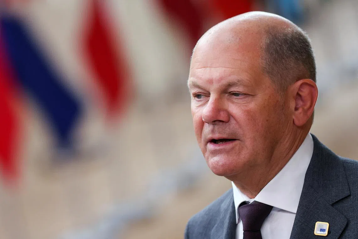 Germany's Scholz: Ukrainian refugees should be shared fairly | The ...