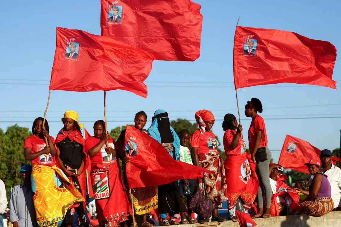 Mozambique election likely to extend ruling Frelimo's half-century rule ...