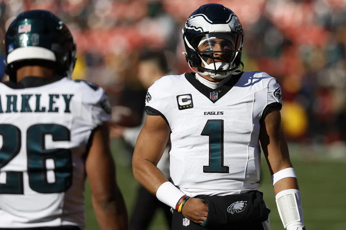 Eagles rule out QB Jalen Hurts (concussion protocol) vs. Cowboys | The ...