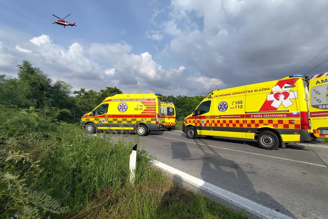 Seven die in train collision with bus in Slovakia | The Straits Times