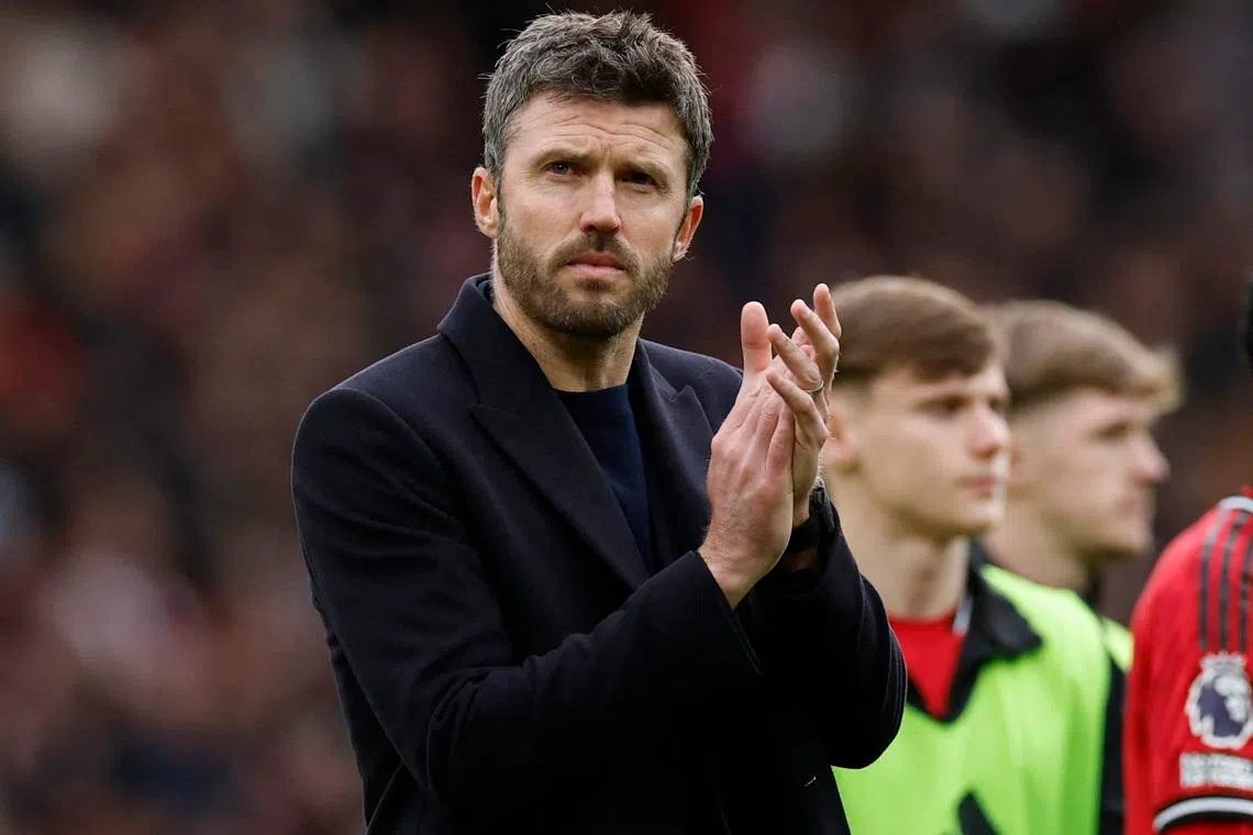 Carrick thrilled to steer Manchester United back into Premier League ...