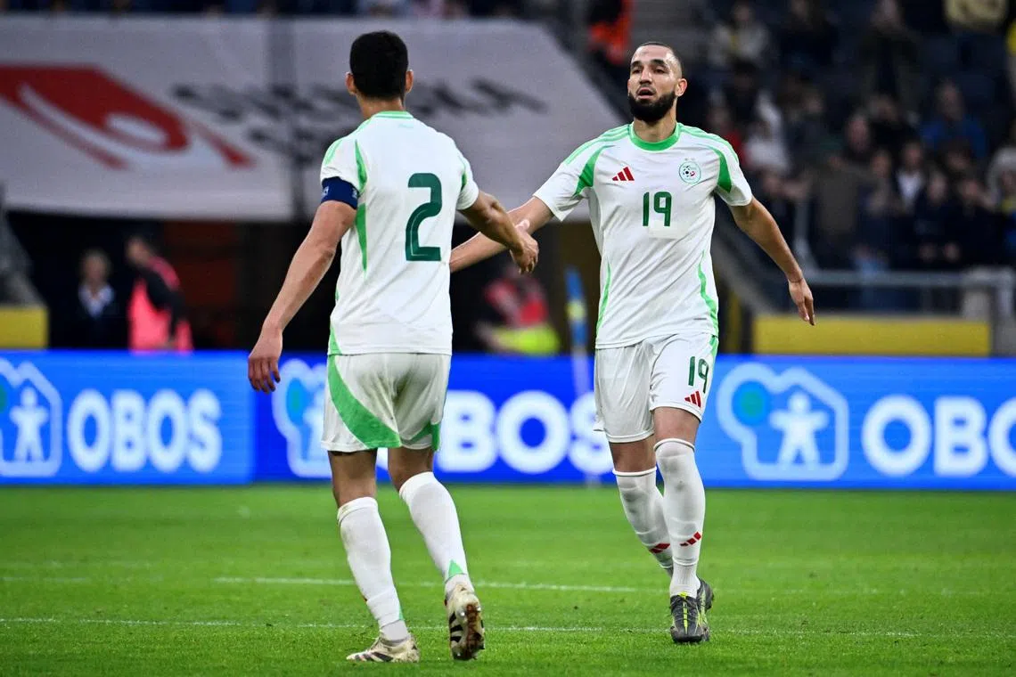 Bentaleb back for Algeria as World Cup squad named | The Straits Times