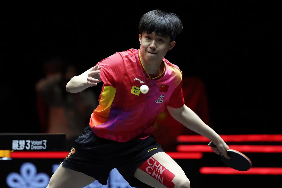 China’s Wang Chuqin ends 2024 with three-peat at World Table Tennis ...