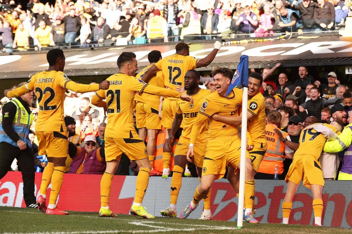 Wolves clinch 2-1 comeback win at Ipswich to boost survival hopes | The ...