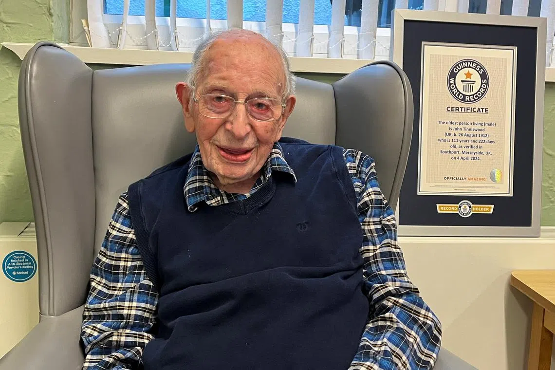 Longevity is 'just luck' says 111-year-old Briton, world's new oldest ...