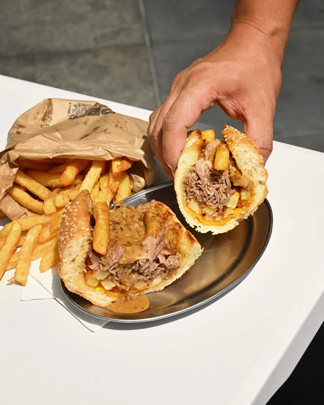 CBD pop-up: Park Bench Deli, Carnaby Burger Bar at food truck cluster ...