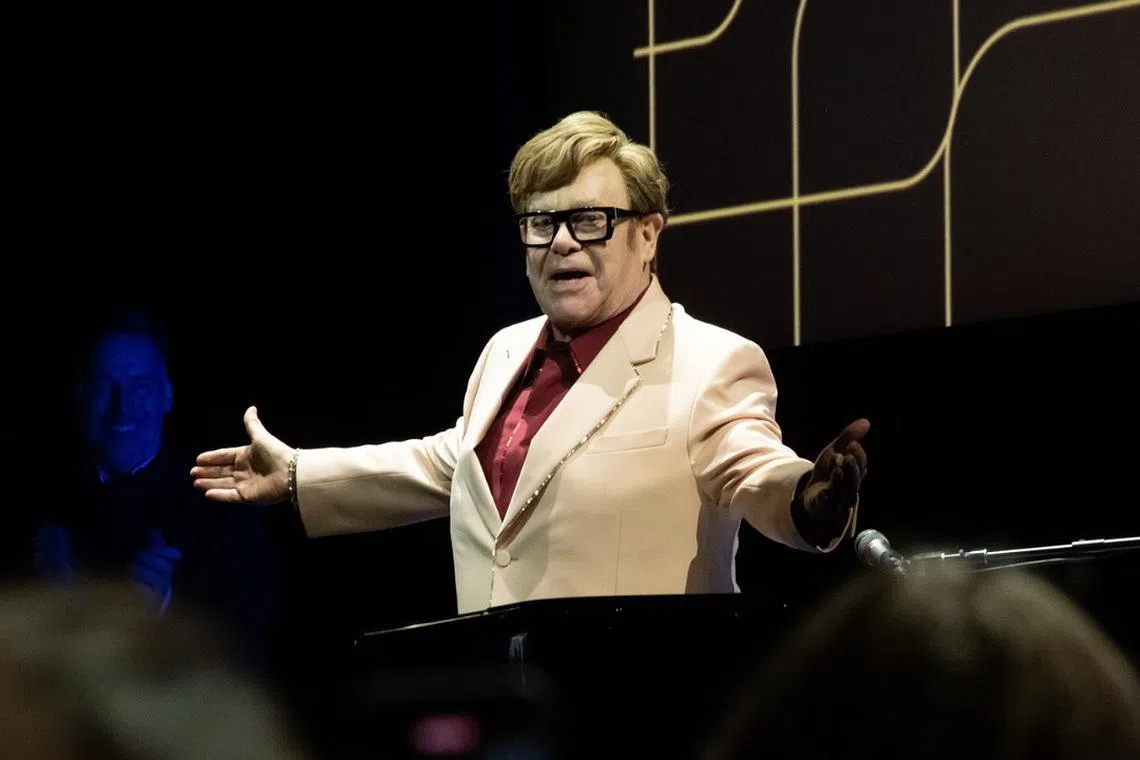 Singer Elton John condemns legalisation of marijuana in the US and ...