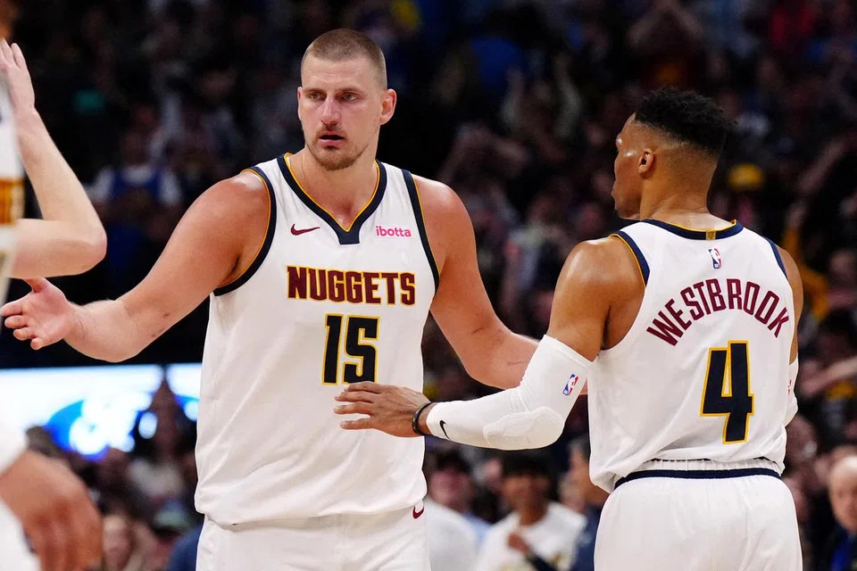 Nikola Jokic assured of becoming third NBA player to average triple-double | The Straits Times