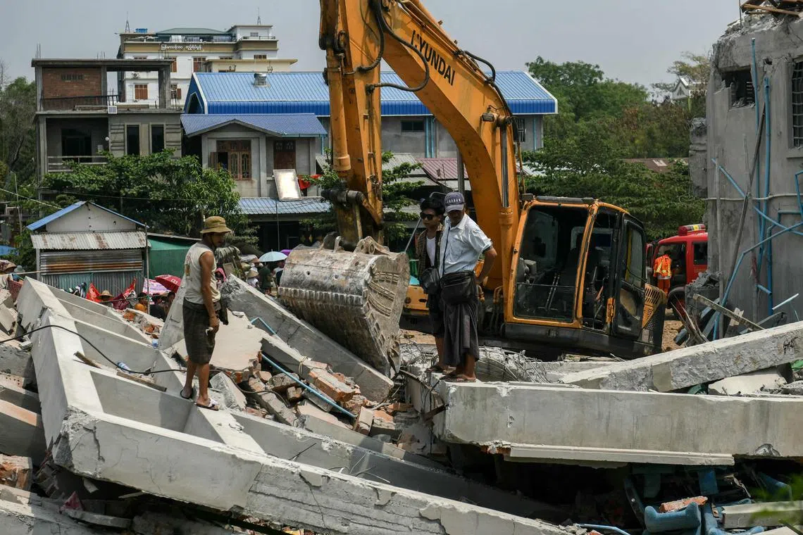 Aid, rescue teams, prayers pour into quake-devastated Myanmar | The ...