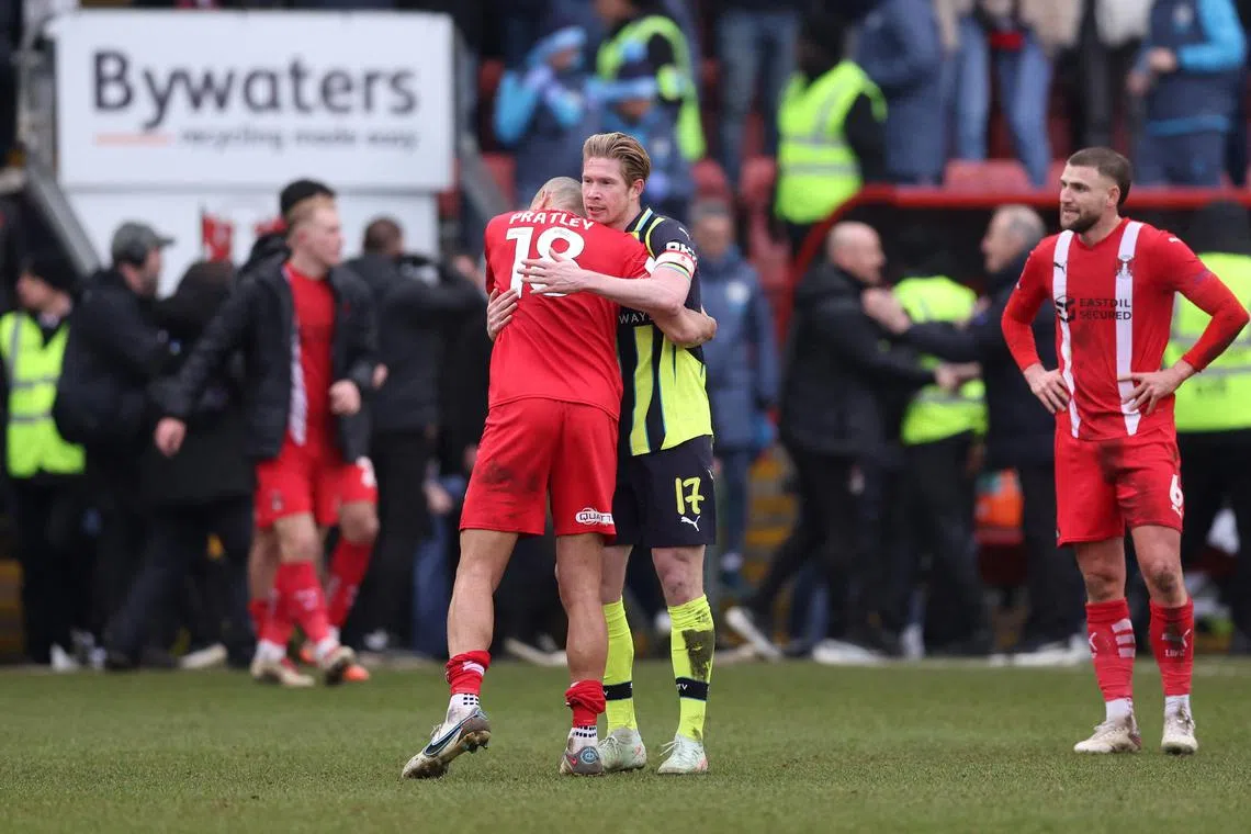 Manchester City survive huge Cup scare to beat Leyton Orient in FA Cup ...