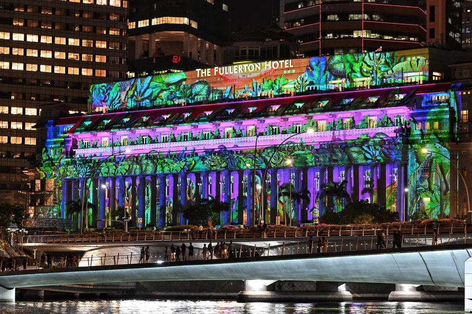 Projections done by artists with disabilities to light up Marina Bay ...