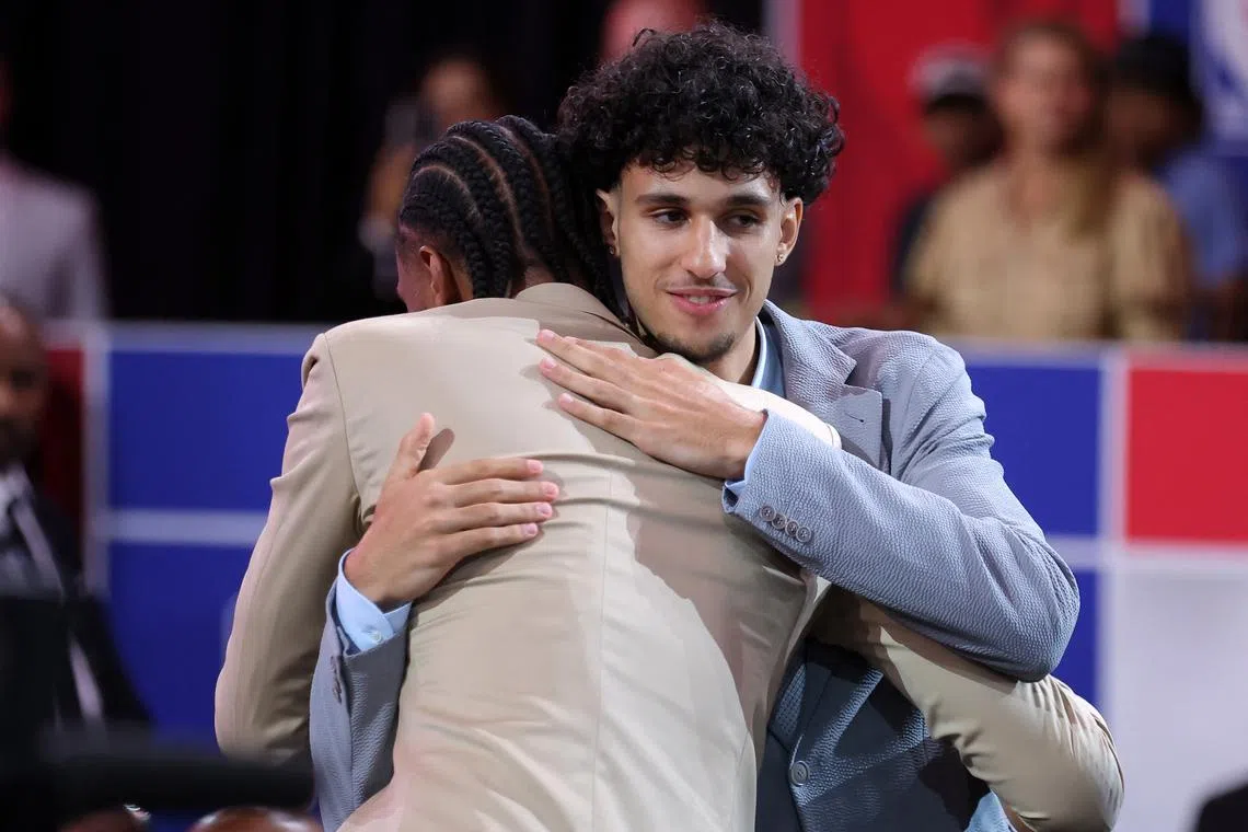 French players selected with first and second picks at NBA draft | The ...