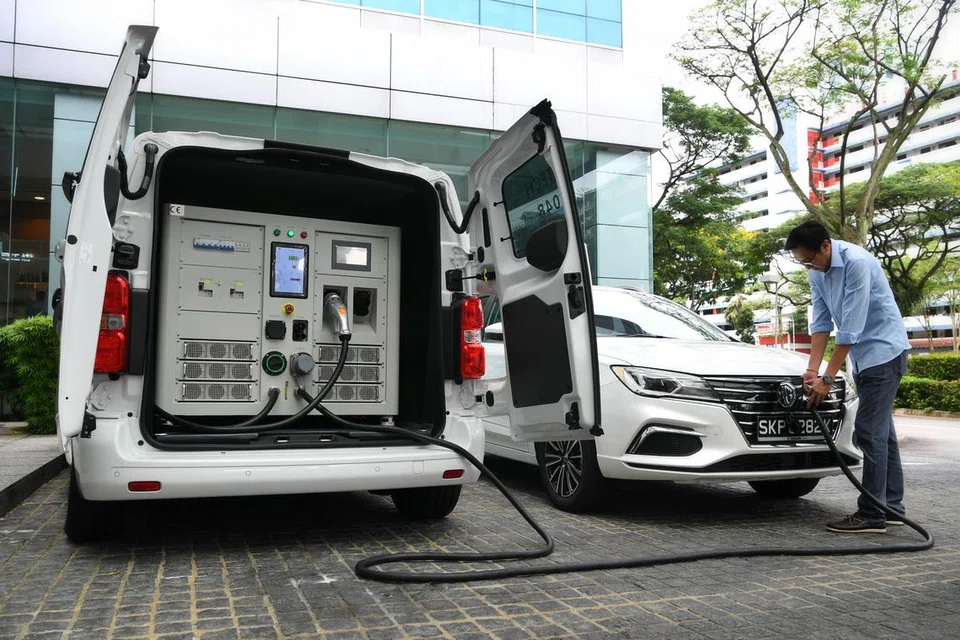 Two S’pore firms to test mobile charging service for electric vehicles ...