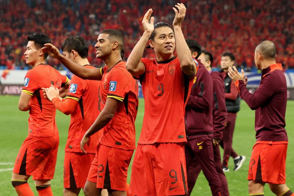 Late Zhang Yuning winner reignites China's World Cup dream, Saudis hold ...