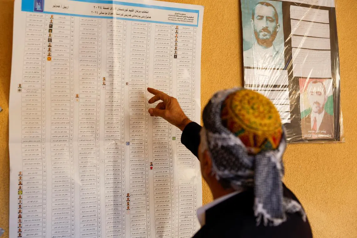 Iraqi Kurds vote in regional election amid oil export crisis and ...