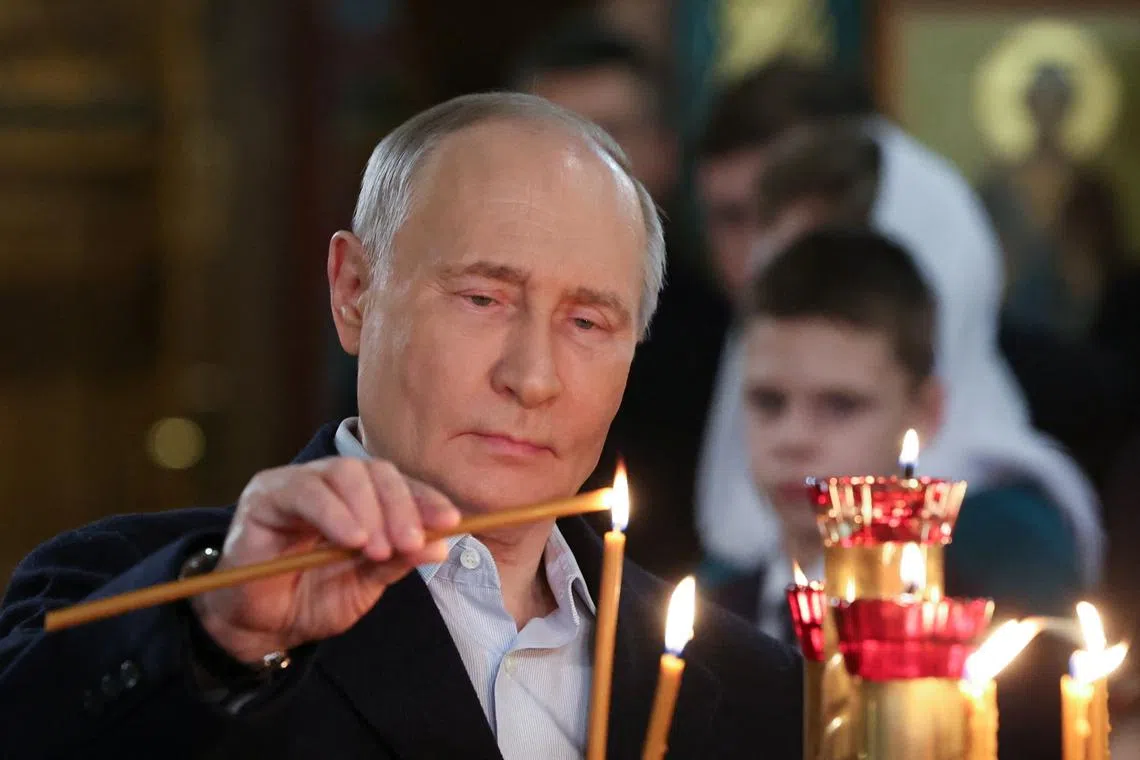 Russia's Orthodox patriarch, marking Christmas, says West trying to ...