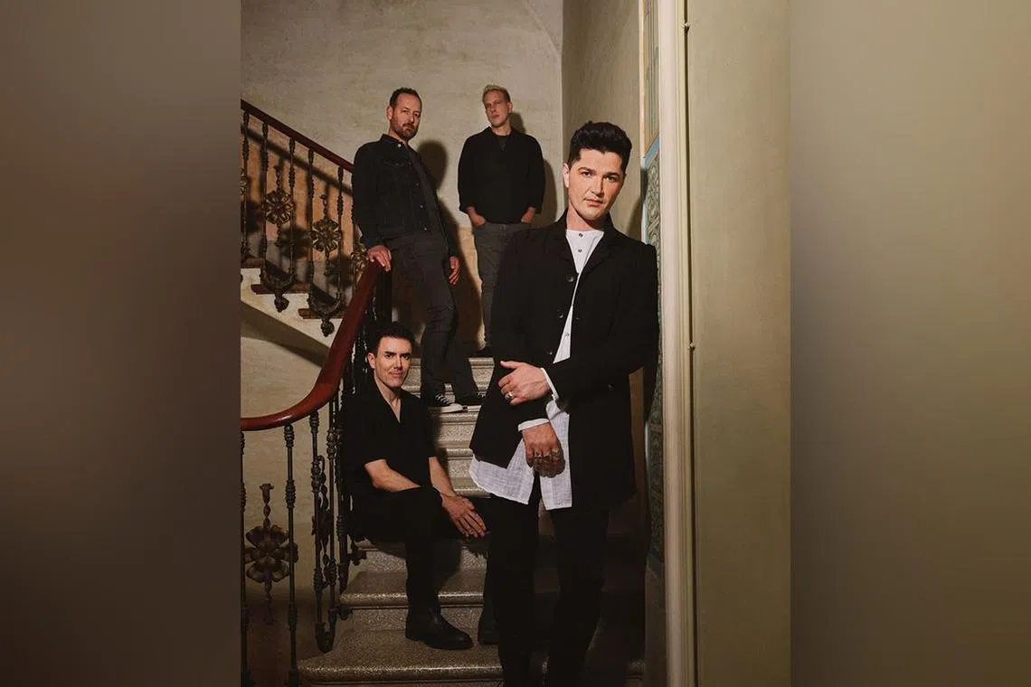 Rock band The Script return to Singapore Indoor Stadium for February concert | The Straits Times