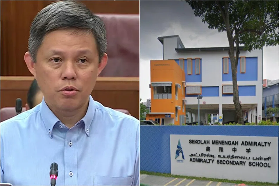 Parents should let schools handle fighting or bullying cases, and avoid jumping in: Chan Chun ...