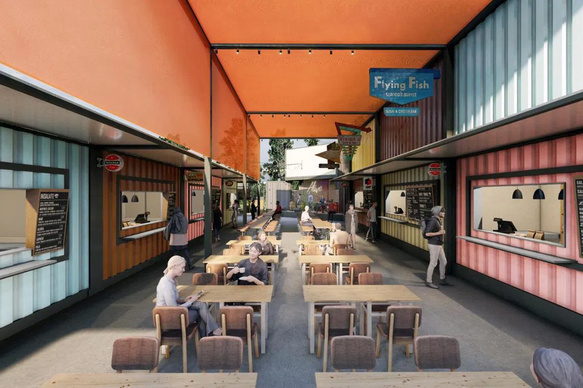Gourmet food with live music: Site near Changi Airport being ...