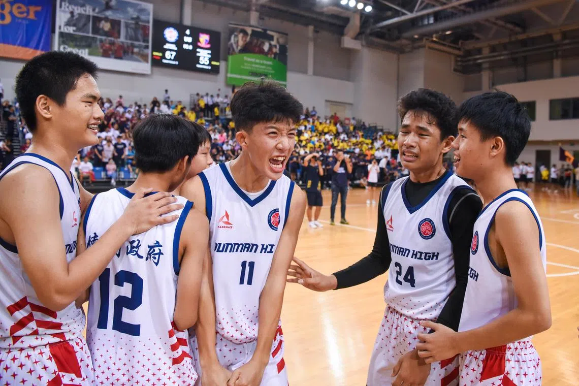 Dunman High School come from behind to clinch their first C Div boys ...