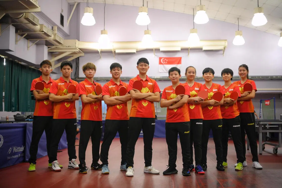 Young table tennis team look to surprise again at Asian Games | The ...