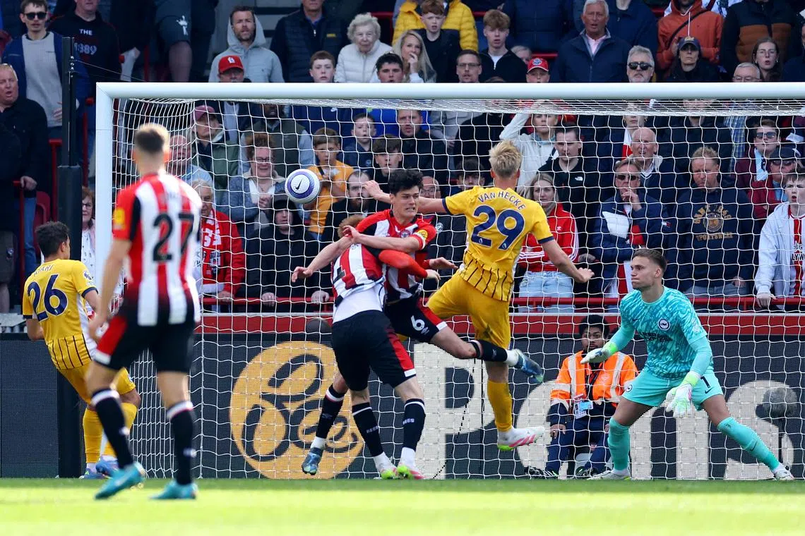 Brentford see off Brighton in 4-2 thriller as Mbeumo shines | The ...