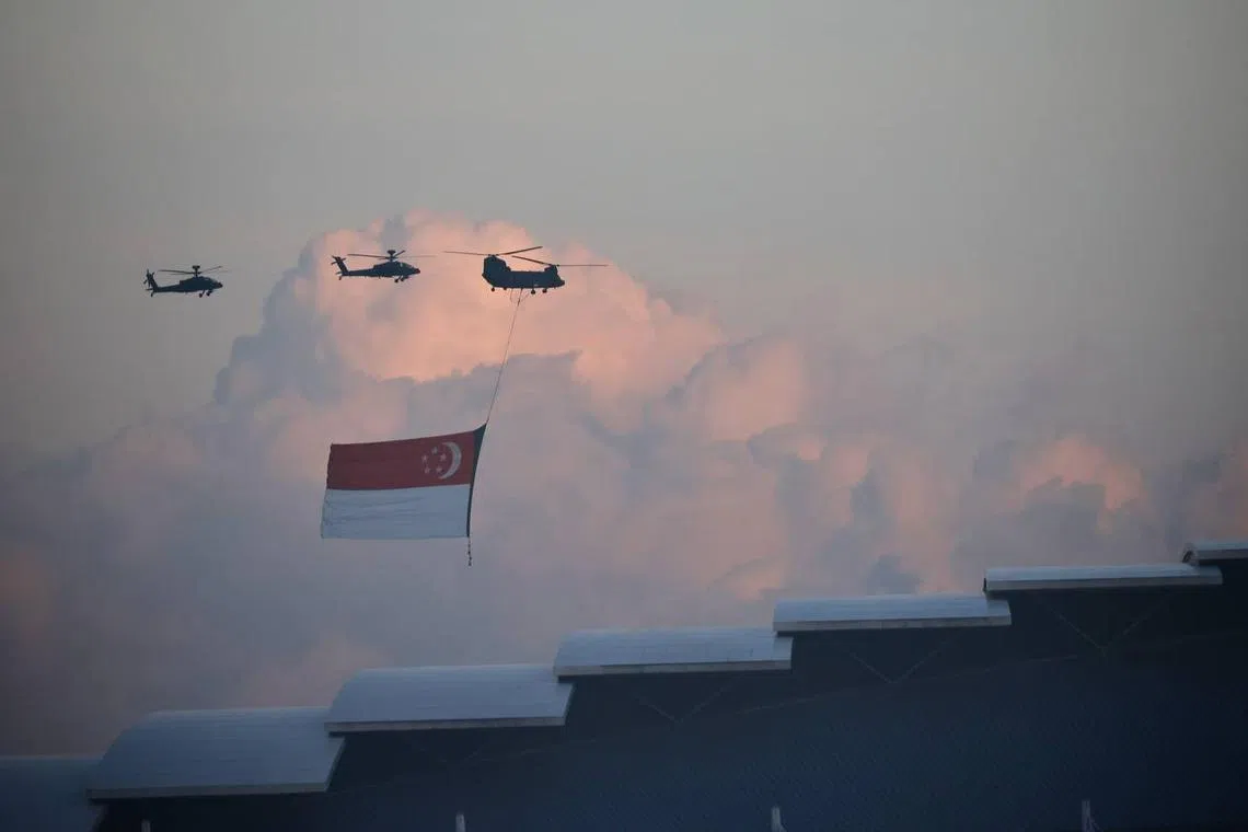 Watch: Red Lions thrill crowds at NDP 2023 | The Straits Times