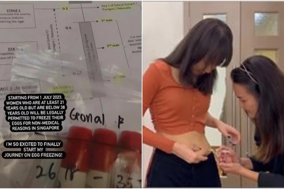 Actress Julie Tan begins egg-freezing process just before she turns 31 ...