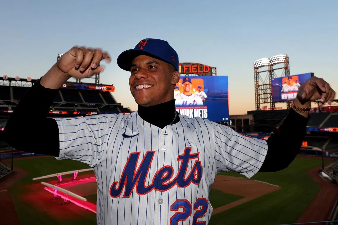 Soto says he wants to build a dynasty with Mets | The Straits Times