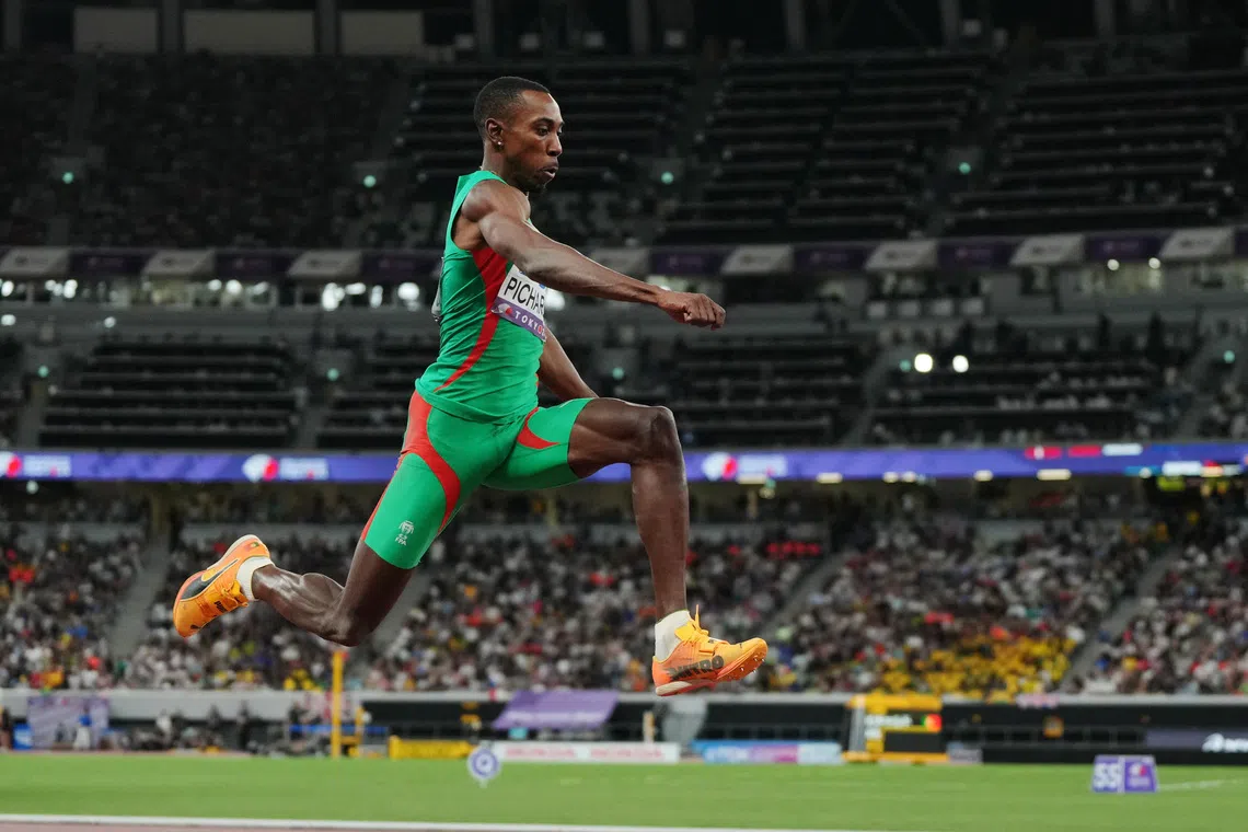 Pichardo takes dramatic triple jump gold with last leap | The Straits Times