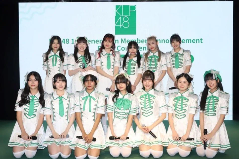 Malaysia-based girl group KLP48 unveil 13 first-generation members ...