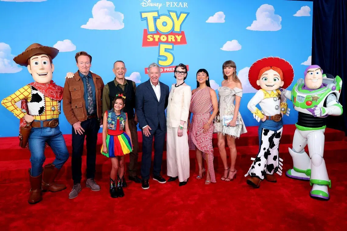 Taylor Swift feels ‘so lucky’ to write song for her favourite Toy Story ...