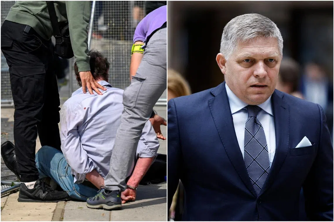 Slovak PM Fico shot after government meeting, taken to hospital | The ...
