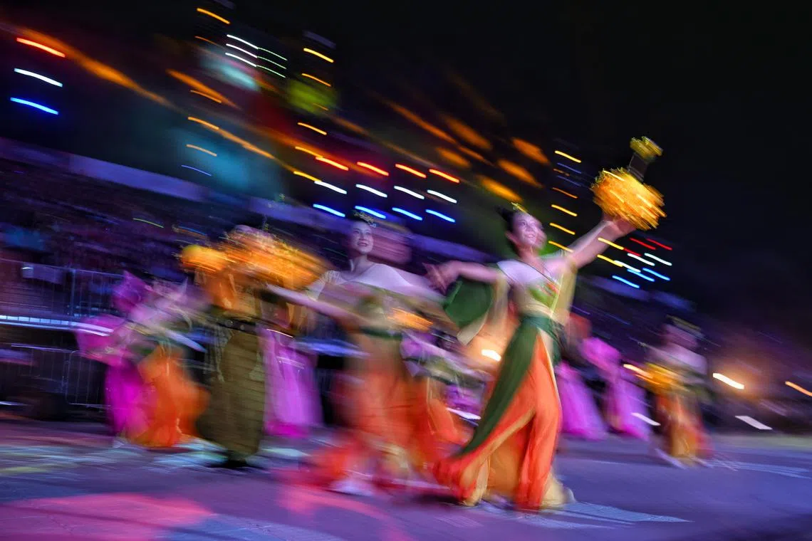 Thousands dazzled by Chingay Parade 2024 in full bloom | The Straits Times