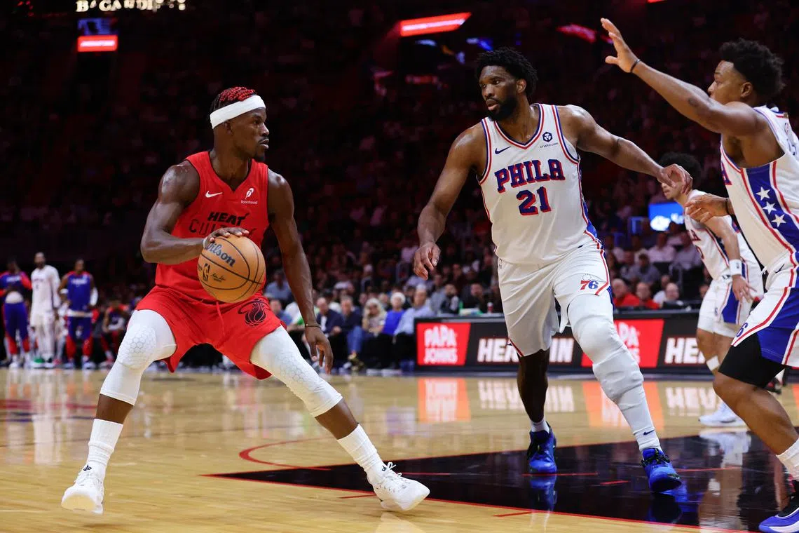 NBA roundup: Heat get Jimmy Butler back, stomp on Sixers | The Straits ...