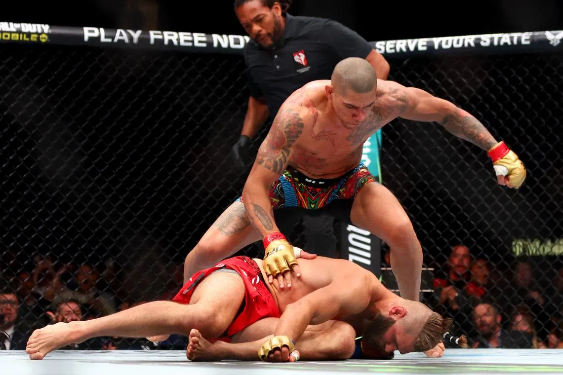 Mixed Martial Arts-Pereira retains UFC title, sets sights on ...