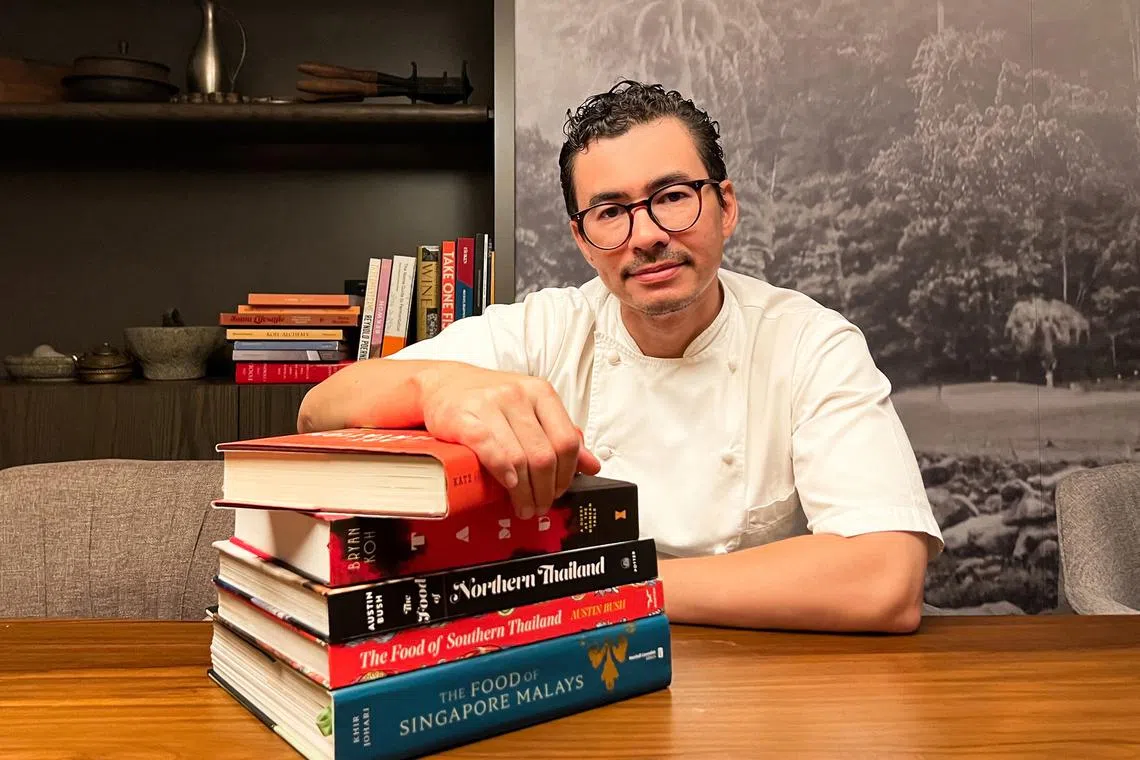 BookTalk: Chef Hafizzul Hashim reads between lunch and dinner service ...