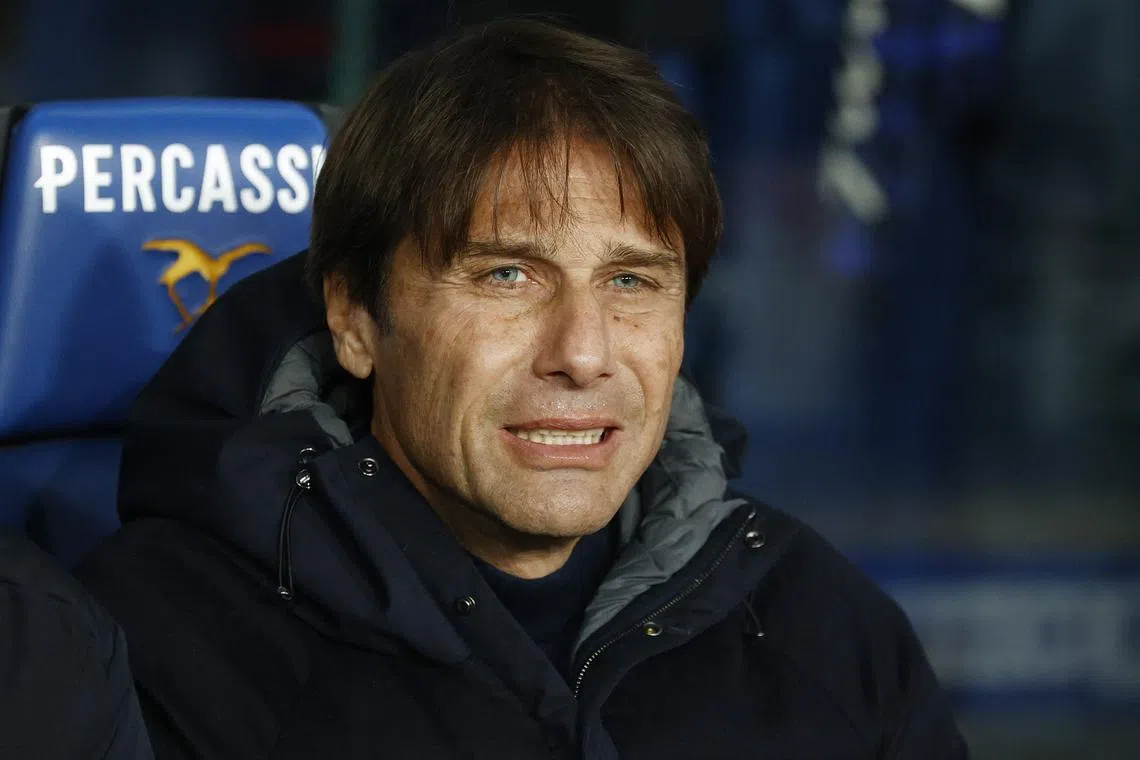 Conte highlights Napoli improvement after Atalanta win | The Straits Times