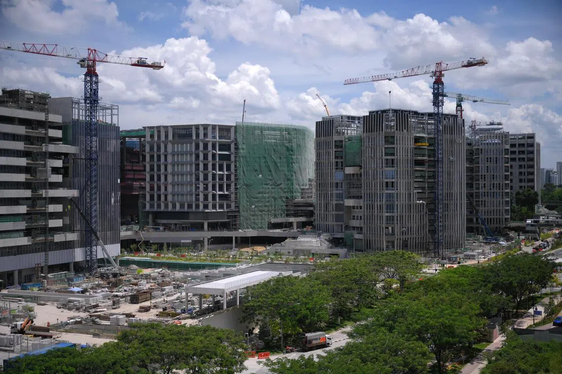 Punggol Digital District takes shape, with two-thirds of space pre ...