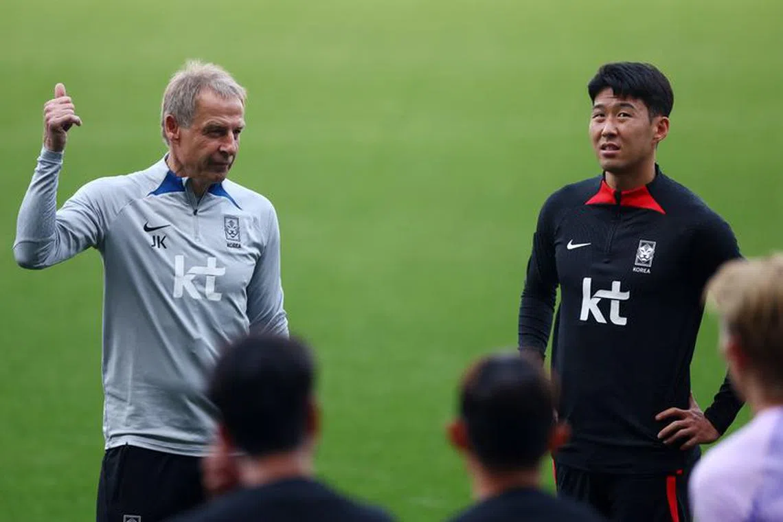 South Korea still a work in progress, says Klinsmann | The Straits Times