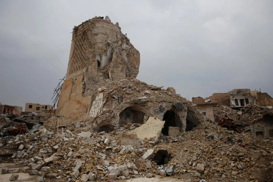 Mosul’s renowned minaret restored from ravages of Islamic State | The ...