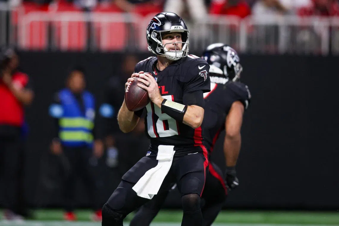 Falcons sticking with QB Kirk Cousins as starter | The Straits Times