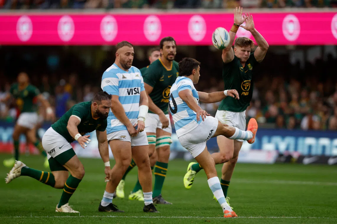 Springboks close in on title with Argentina cast as spoilers | The ...