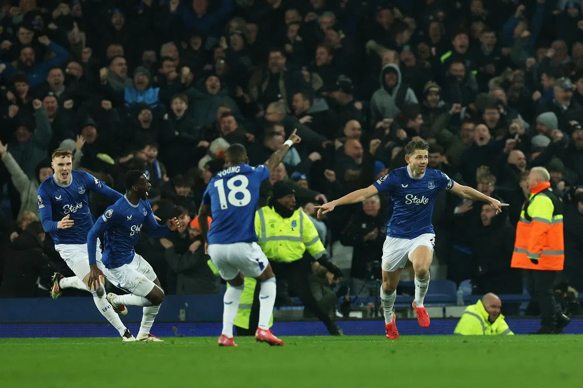 Late Tarkowski goal earns Everton draw in emotional derby finale | The ...