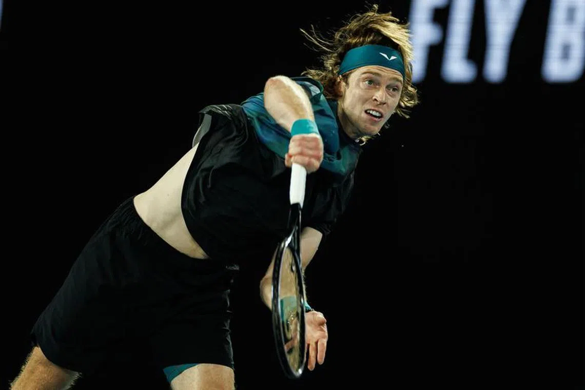 ATP roundup: No. 2 seed Andrey Rublev falls in Rotterdam quarters | The Straits Times