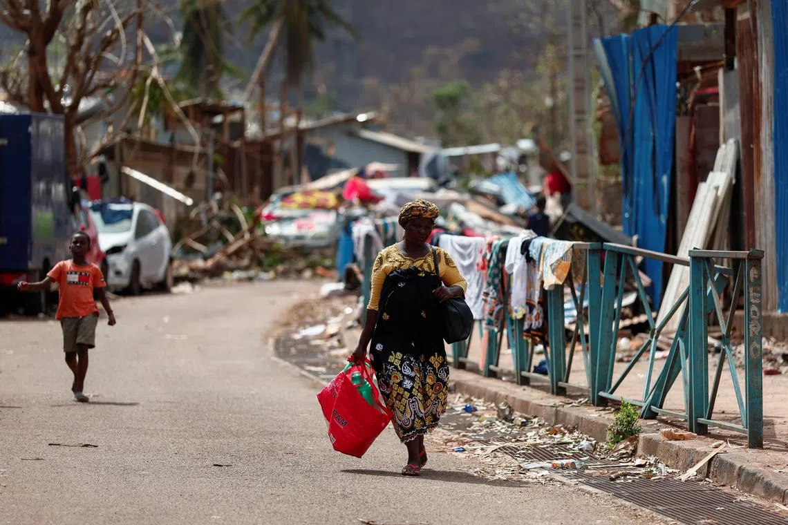 Destruction omnipresent in Mayotte, less so the French state, locals ...