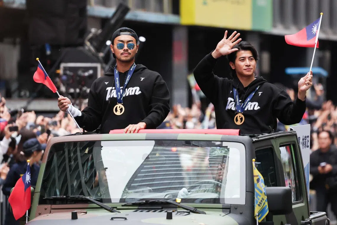 President welcomes home victorious baseball team amid surge of Taiwan ...