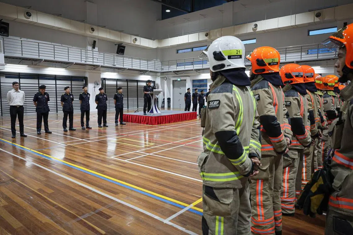 SCDF holds observance ceremony for fallen firefighter Kenneth Tay | The ...