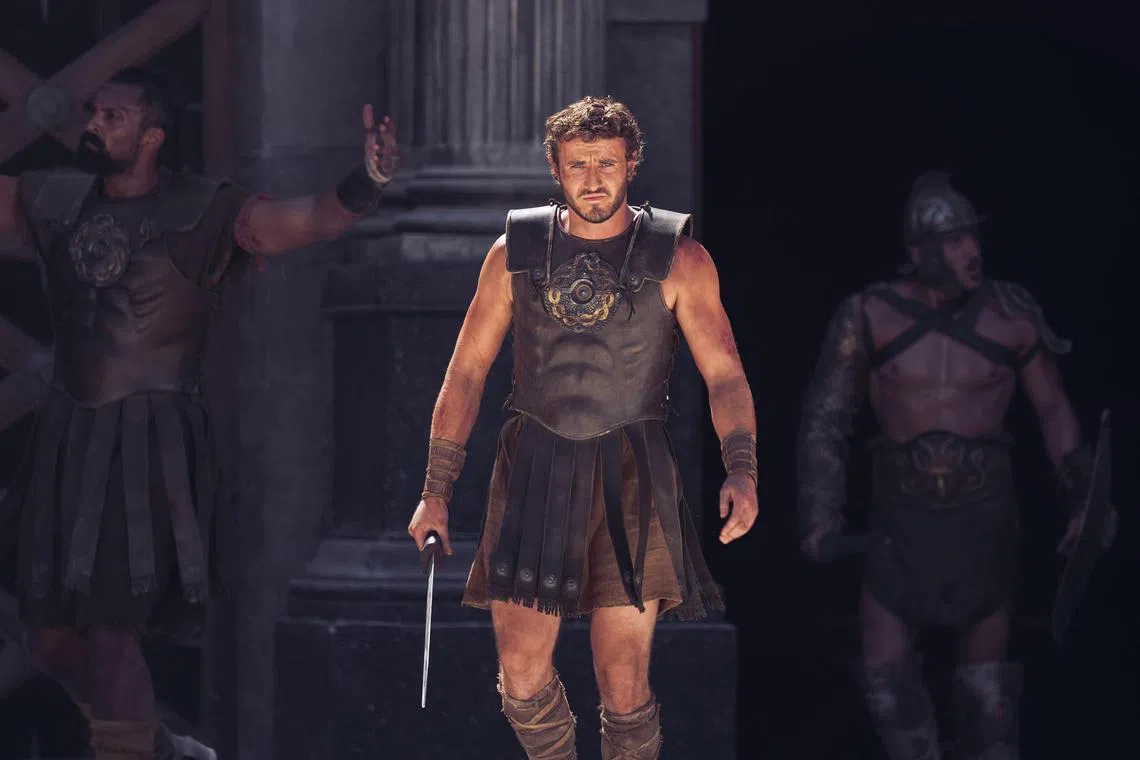 New leading man Paul Mescal feels the pressure as Gladiator II arrives ...
