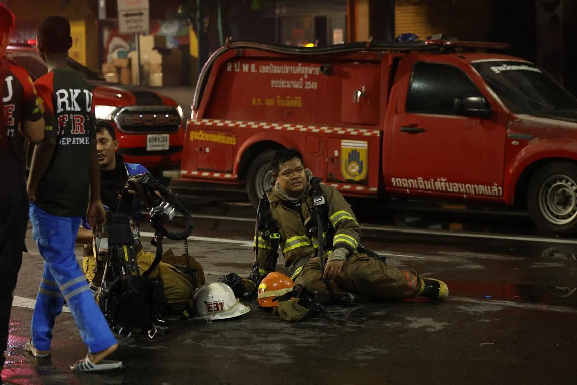 Major fire in Bangkok’s Chinatown injures dozens, damages hotels | The ...